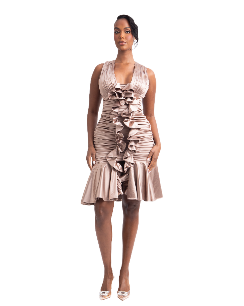 CASCADE DRESS - AKOYA – BGM LABEL